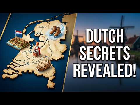 16 UNBELIEVABLE Secrets of the NETHERLANDS – EUROPE'S Most Eccentric Country!