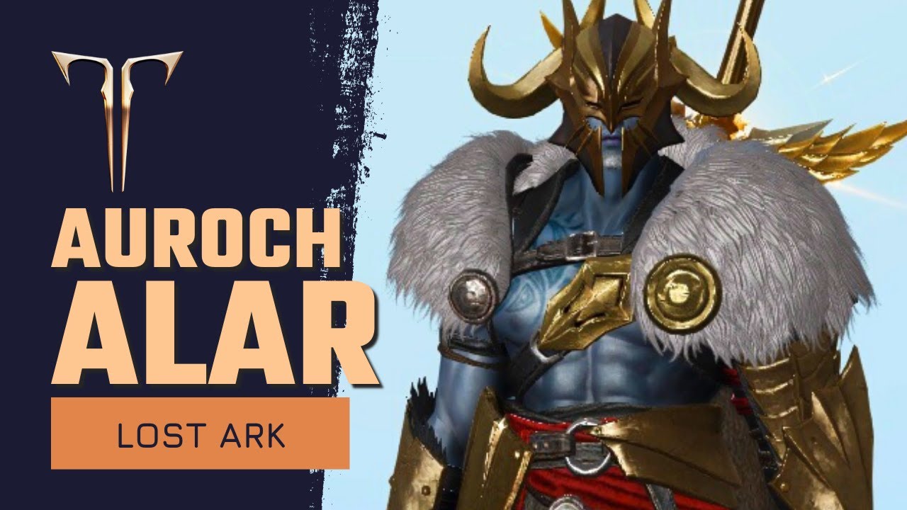 Lost Ark Auroch Alar Skin Preview | New Warrior Store Skin | Also ...
