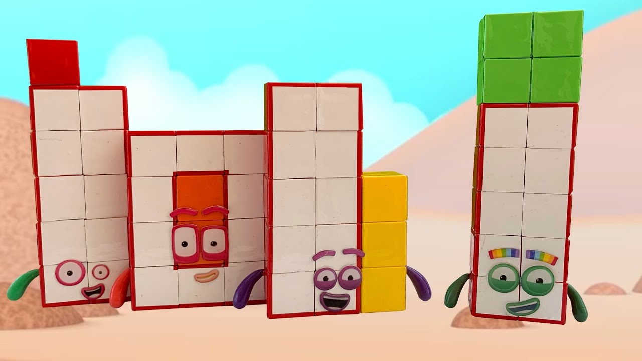 Numberblocks - Counting up More than 10 with Numberblocks Magnet ...
