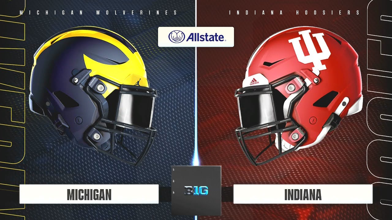 NCAA Football 25 - Michigan Wolverines Vs Indiana Hoosiers PS5 Week 11 ...