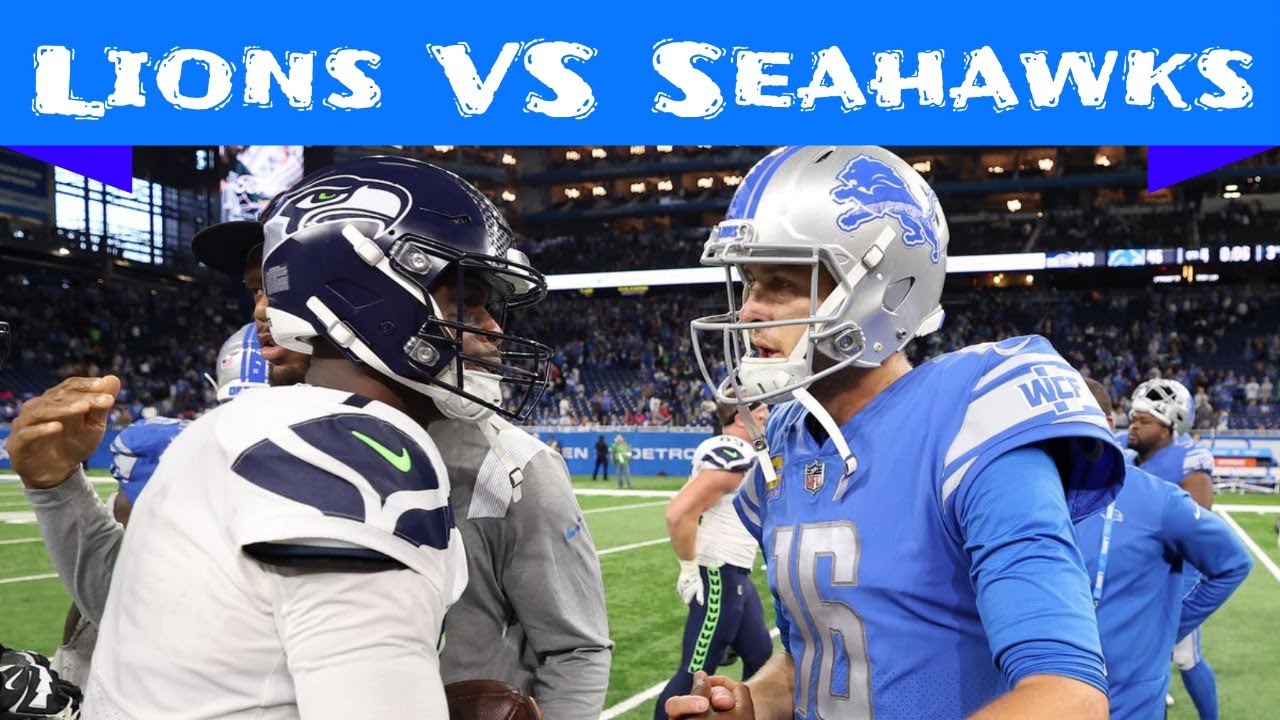 Detroit Lions vs Seattle Seahawks Week 2 Game!!! - YouTube