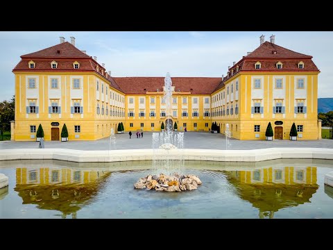 Walking Tour at Schloss Hof Estate, Lower Austria | 4K HDR Dolby Vision | ASMR