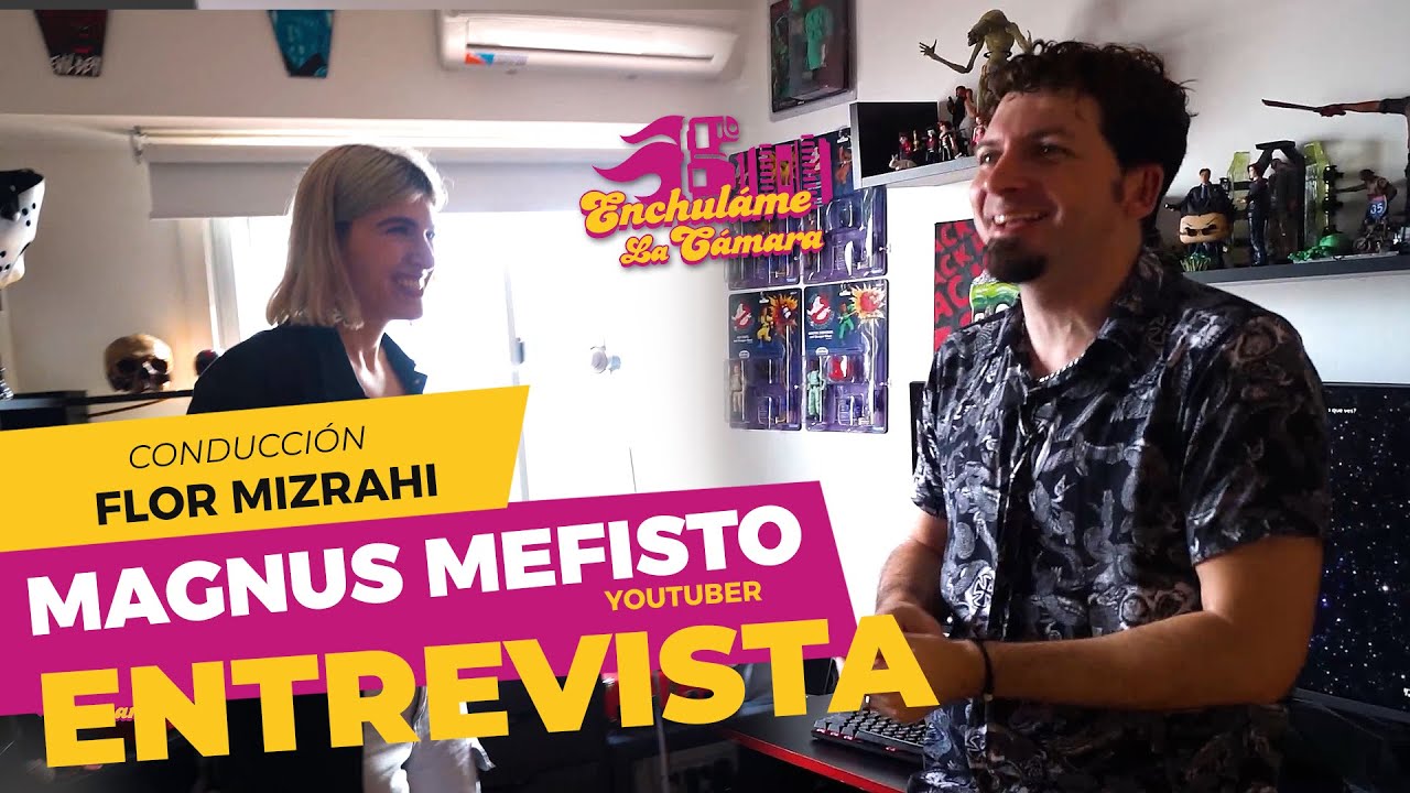 Entrevista al youtuber MAGNUS MEFISTO: conocemos su ESTUDIO de ...