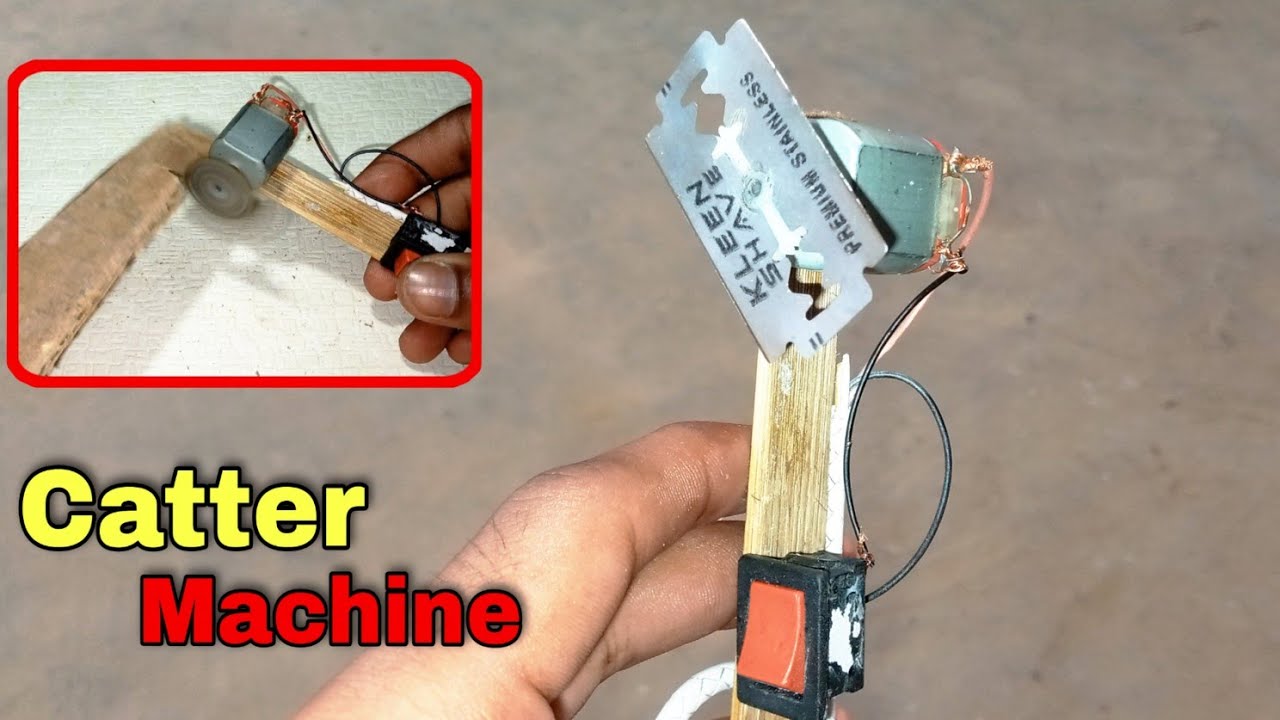 Catter machine! बनाओ घर पर Free me| Cardboard Catter machine| How to ...