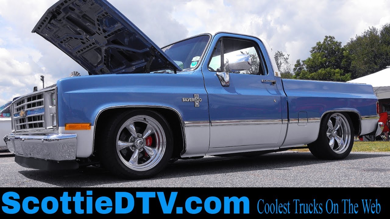 1985 Chevrolet C10 Street Truck 2019 Auto Crusade Car Show - YouTube