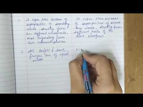 Class 12|10.12: Difference between interference and diffraction - YouTube