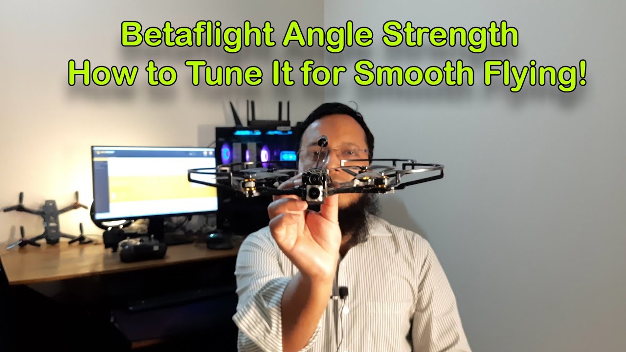 How to PID Tune Drone for Smooth Flying! | Betaflight Angle Strength ...