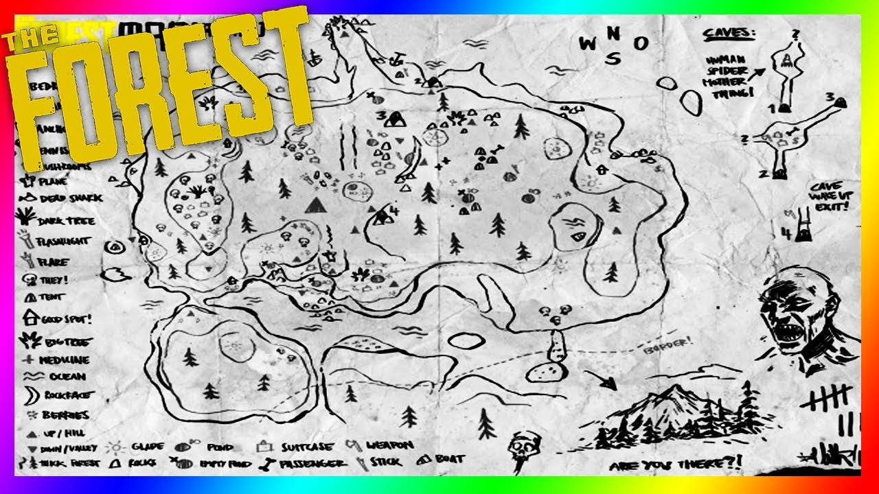 THE FOREST ep.19 - TEMOS O MAPA DO JOGO NAS MÃOS! - BACKSLOCK - YouTube