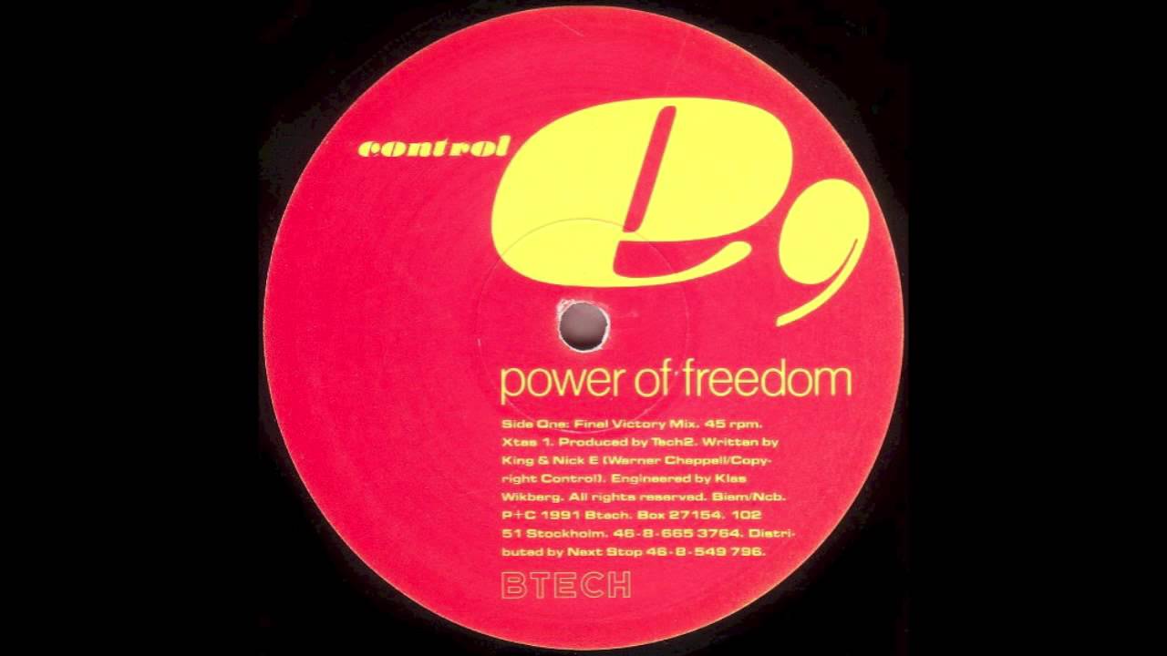 Control E - Power Of Freedom (Final Victory Mix) (1991) - YouTube