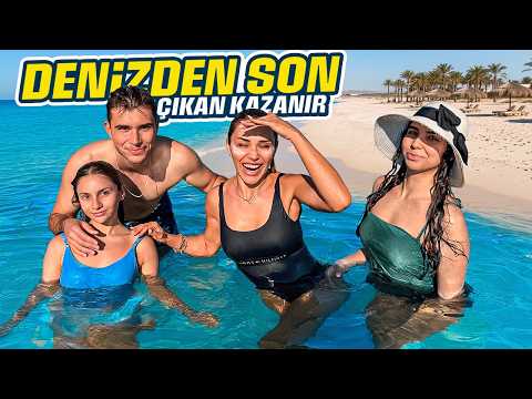 DENİZDEN SON ÇIKAN KAZANIR !? ÖDÜLLÜ