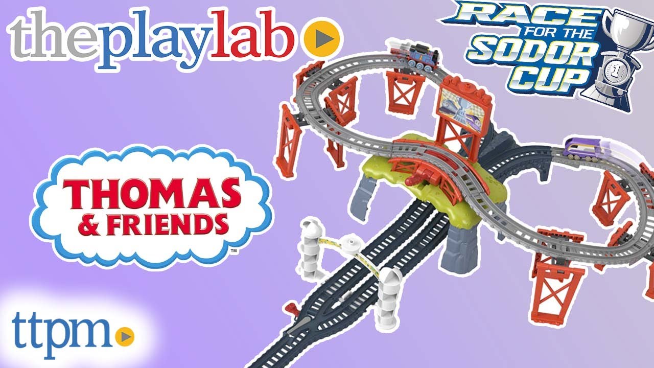 THOMAS & FRIENDS! Race for the Sodor Cup Set from Fisher-Price | Play ...