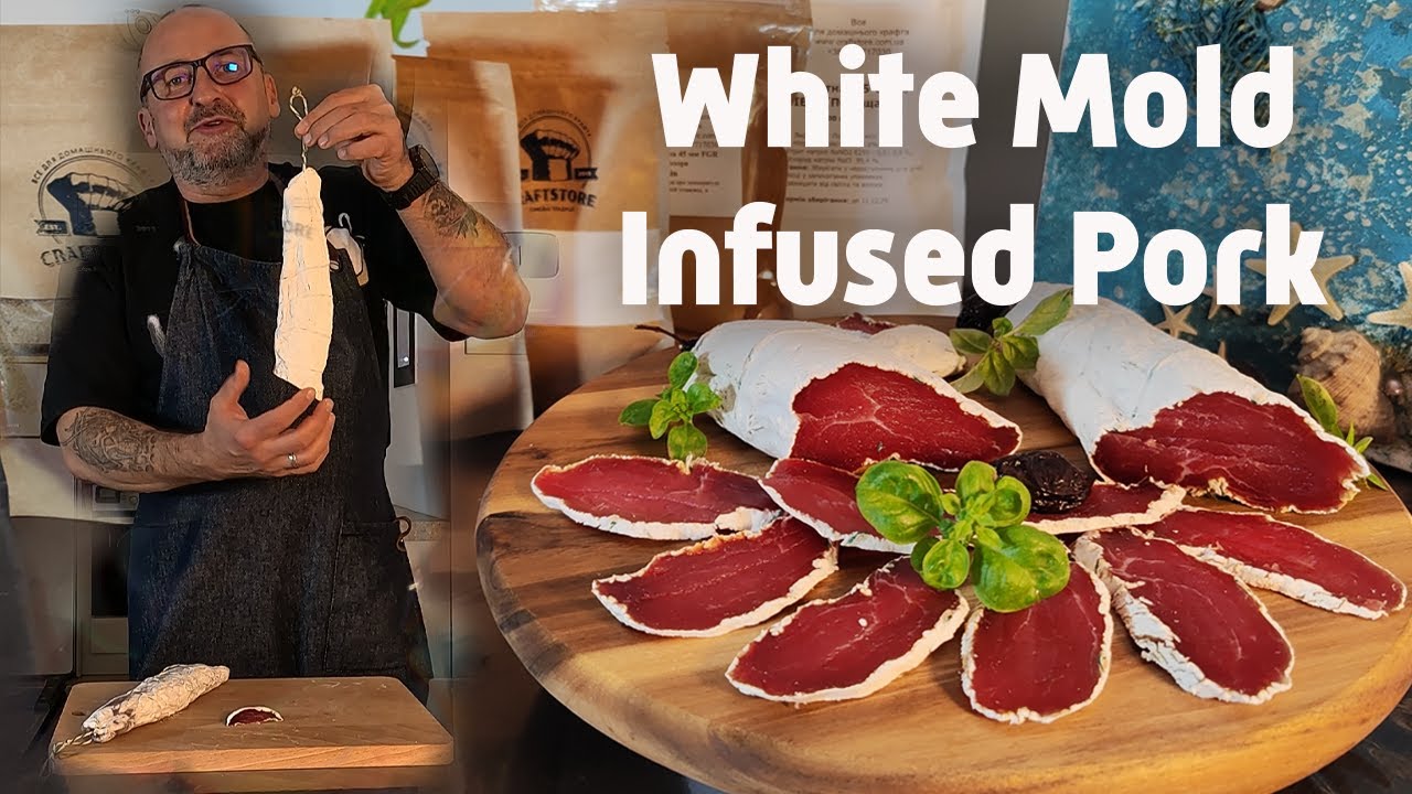 Crafting White Mold-Covered Pork Loin! - YouTube