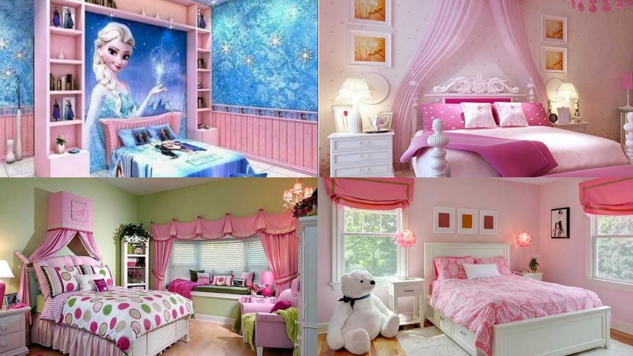 Latest 2020 Young Girls room setting and bedding ideas - YouTube