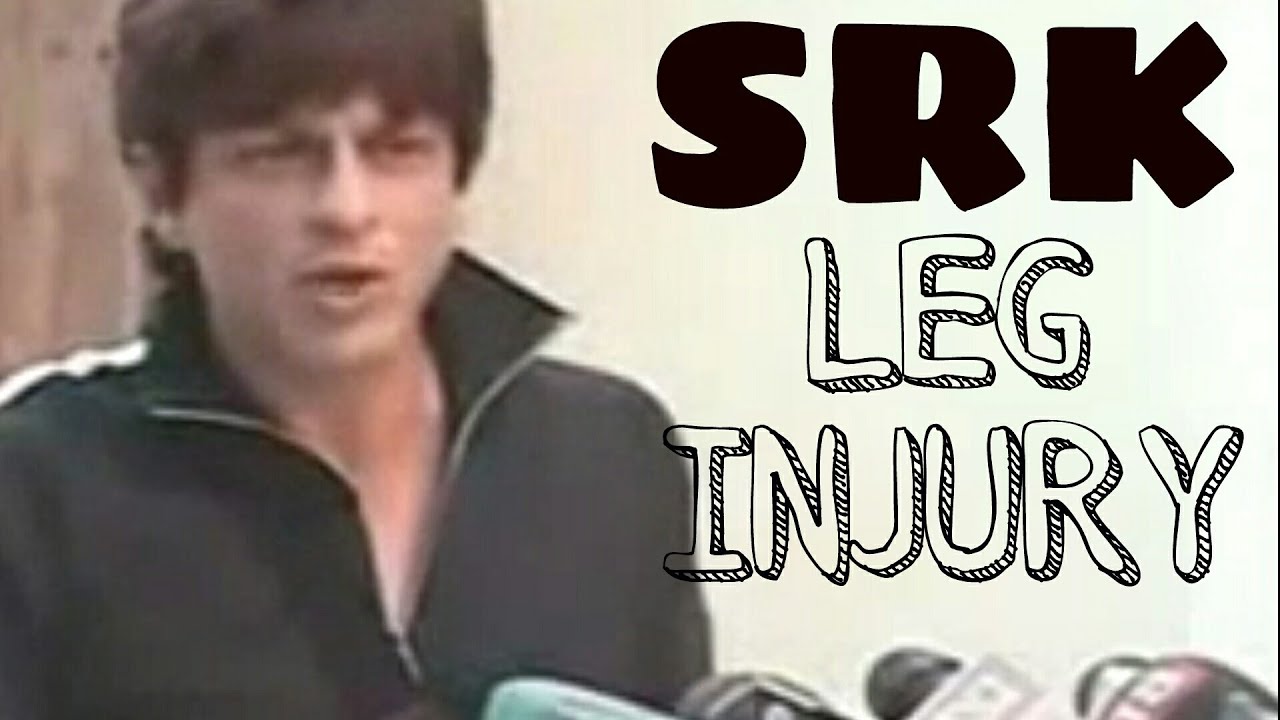 Shahrukh khan (SRK) Old press conference After returning from Injury ...