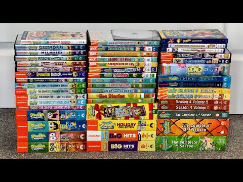 My Complete SpongeBob DVD and Blu-ray Collection (2024)
