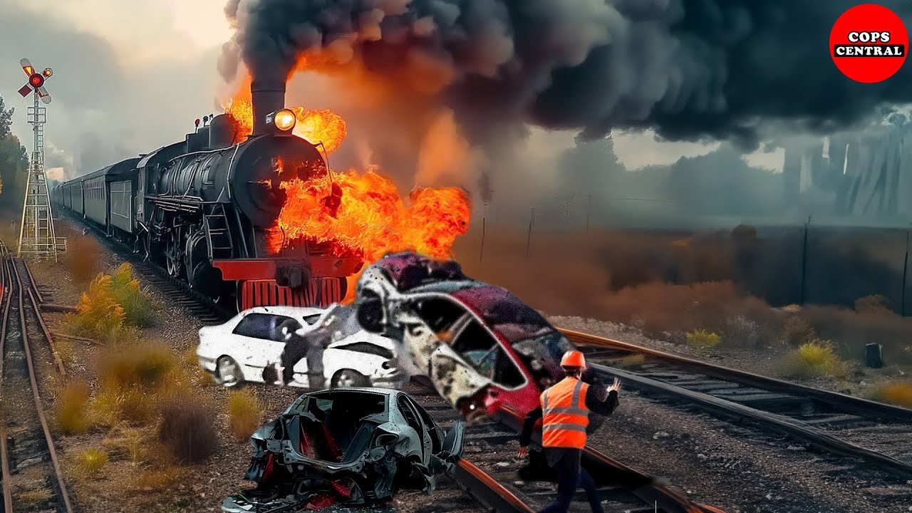 140 SHOCKING Train Collisions & Mistakes Caught on Camera | Idiots in ...