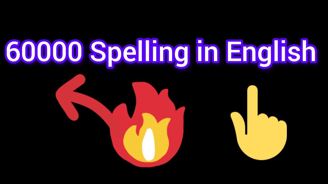 60000 Spelling In English How To Write 60000 In Words YouTube