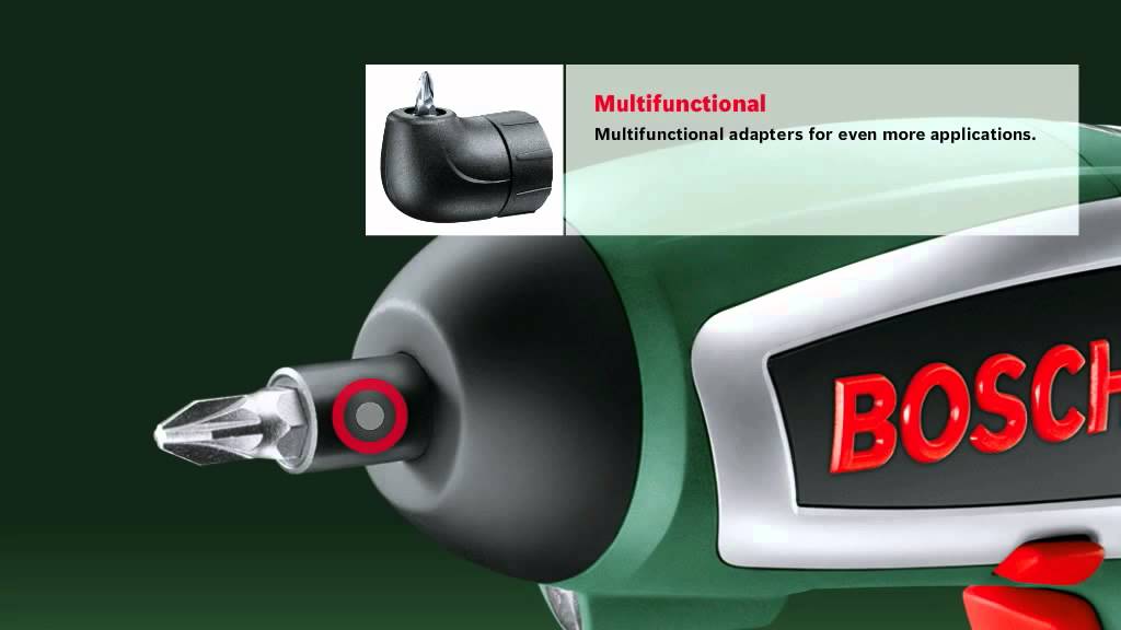 Bosch IXO Lithium-Ion Cordless Screwdriver - YouTube