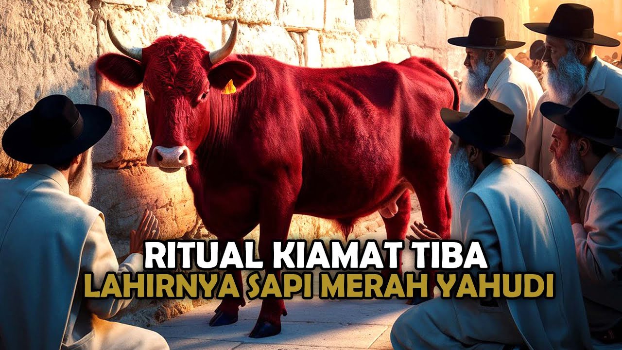 WASPADA Kupas tuntas SAPI MERAH YAHUDI,MASJID AL-AQSA AKAN DIRUBUHKAN ...