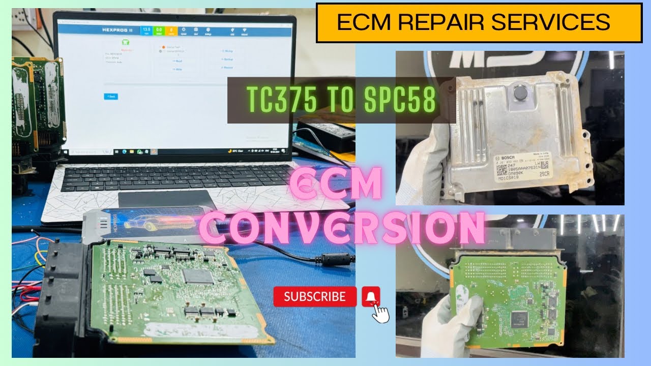 TC375 To SPC58 | ECM Conversion Read and Write | ECM REPAIR SERVICES ...