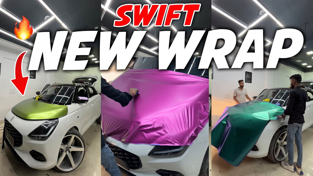 Swift Wrap ONLY 1 in india Swift 😱🔥New Swift Modified 20 inch Alloy ...