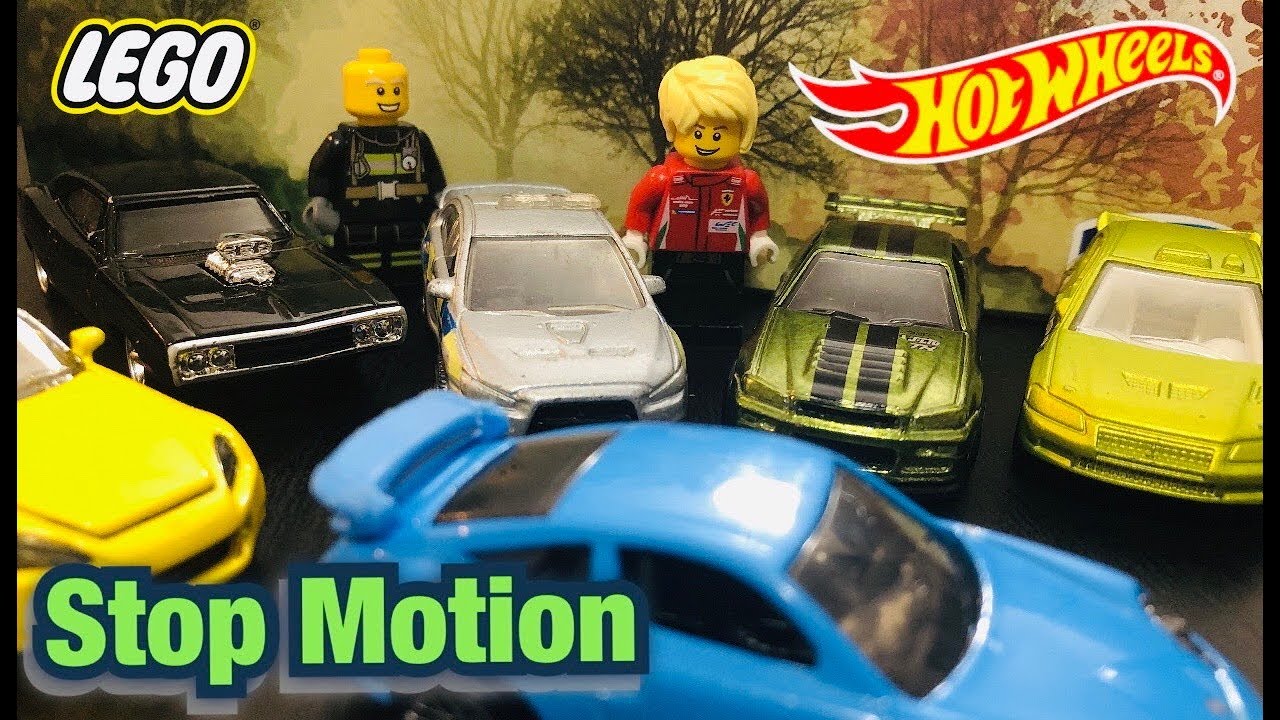 Around the City | Hot Wheels Stop Motion - YouTube