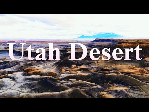 Utah Desert's Rugged Terrain USA