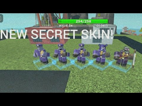 tds warden tower slaughter skin showcase - YouTube