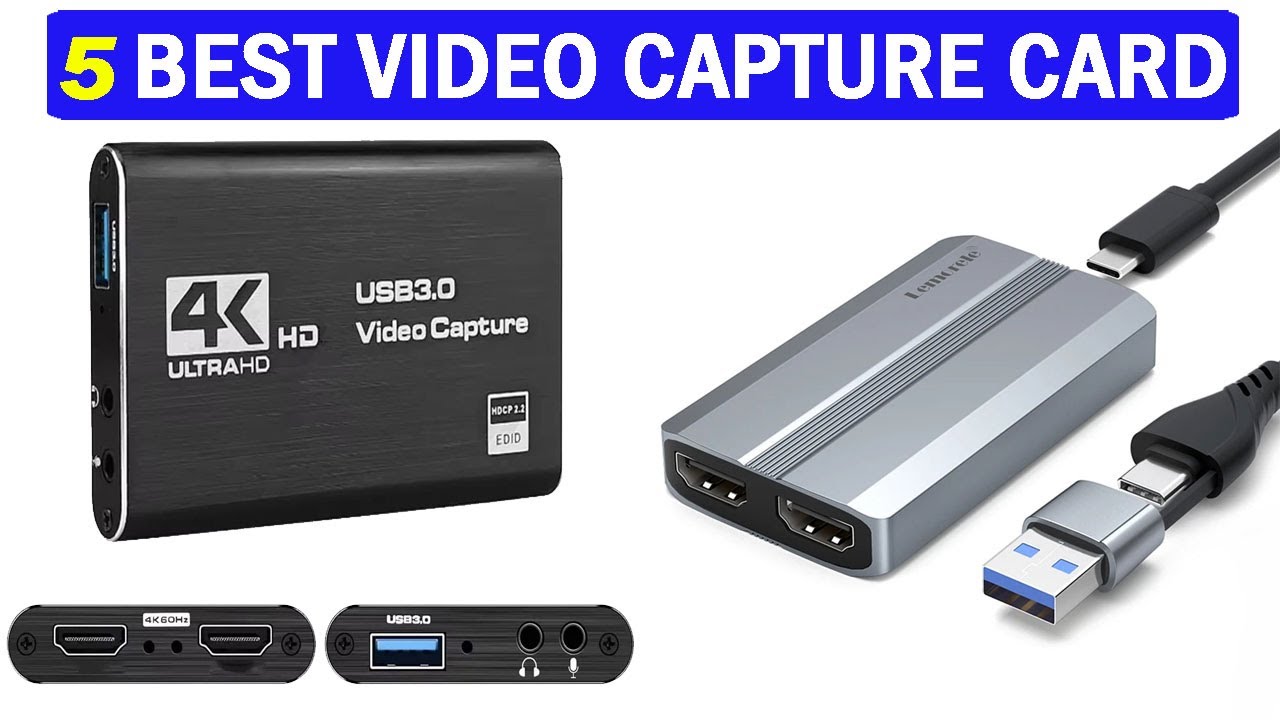 New Best Video Capture Card | Top 5 Best 4K Video Capture Card 2025 ...
