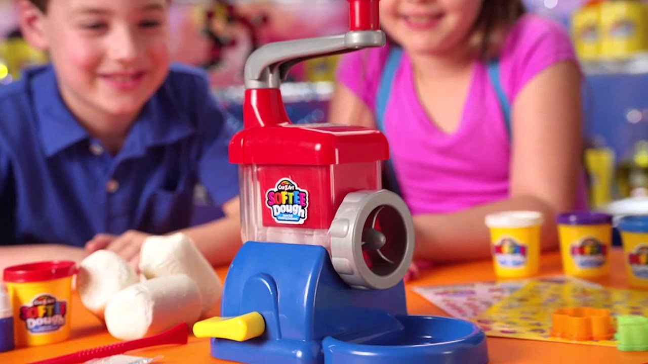 Magic Dough Maker (Mix & Match Dough Maker by Cra-Z-Art) - YouTube