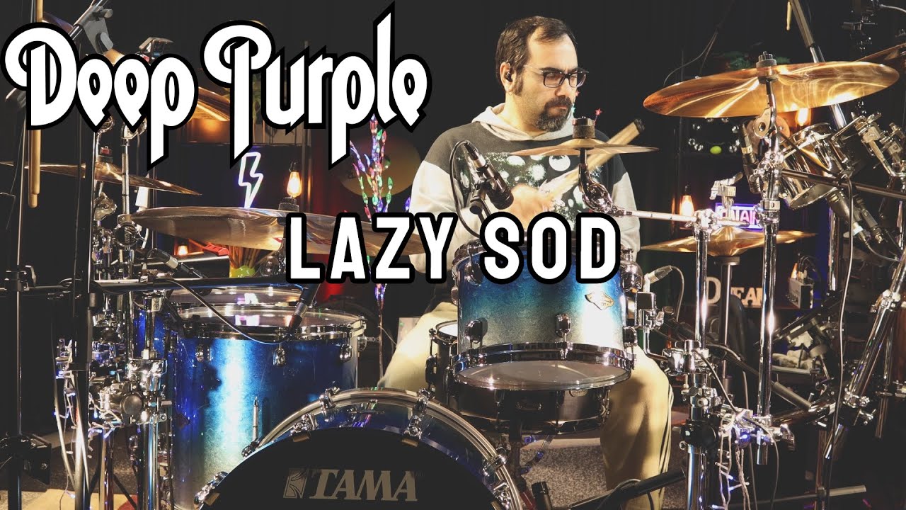 Deep Purple - Lazy Sod Drum Cover - YouTube
