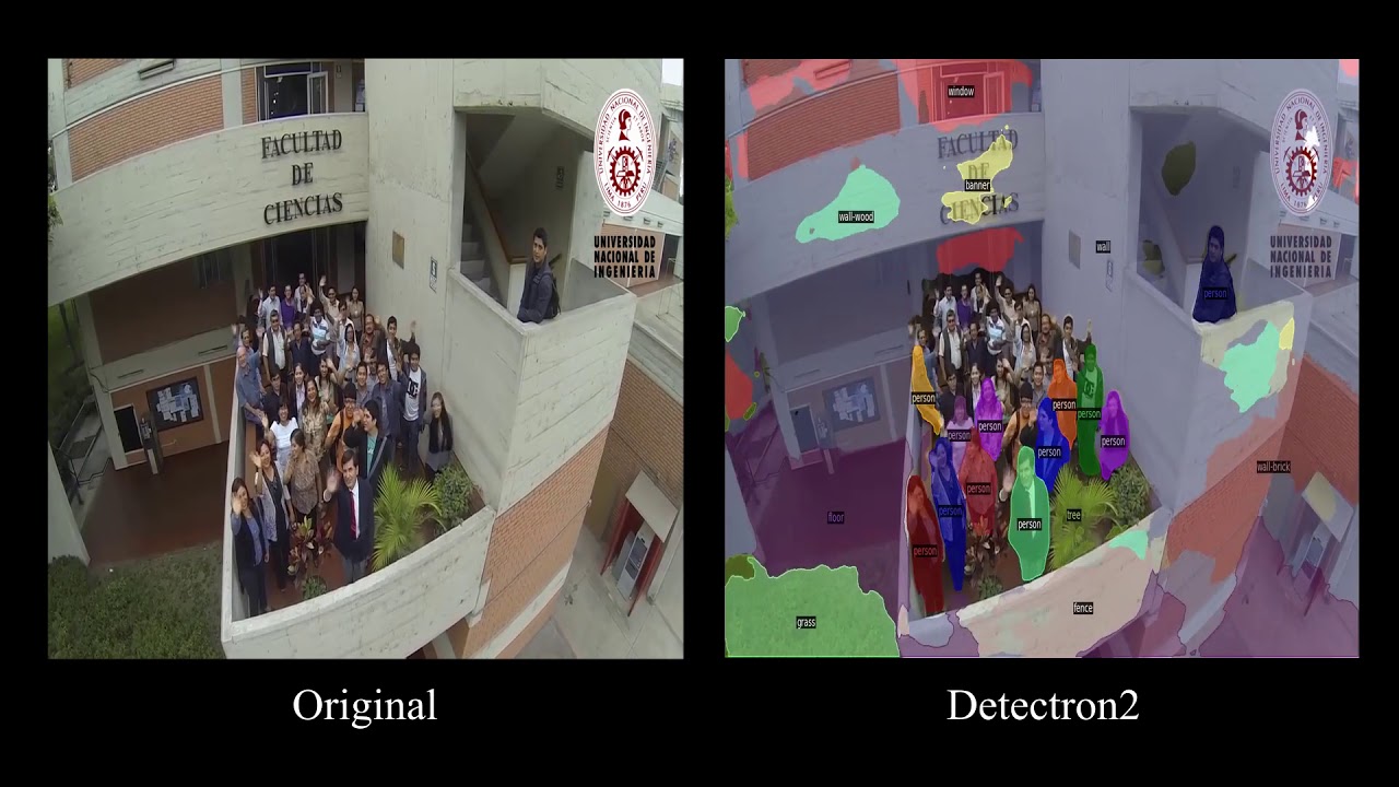 Detectron2 en la UNI: Detección y Segmentación de Objetos - YouTube