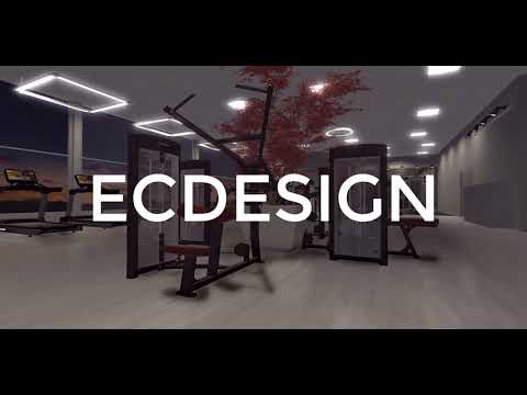 Ecdesign 3D gym design software - YouTube