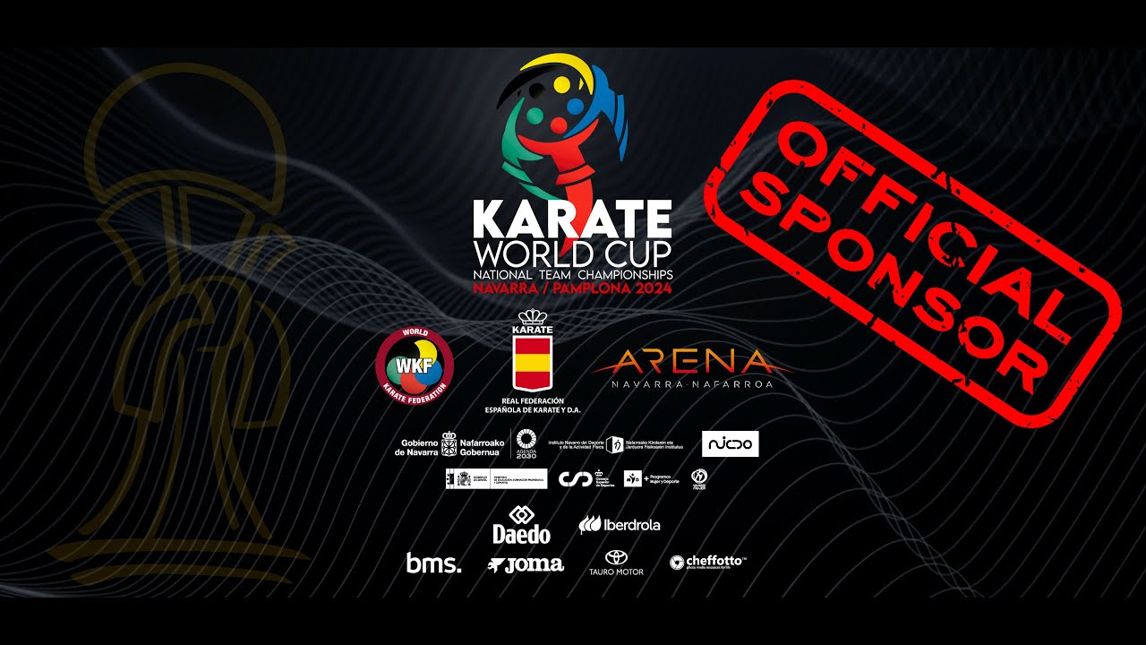 KARATE WORLD CUP 2024 SPONSOR - YouTube