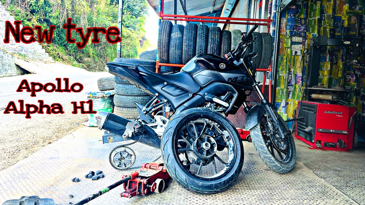 Burnout | New tyre Apollo alpha H1 - YouTube