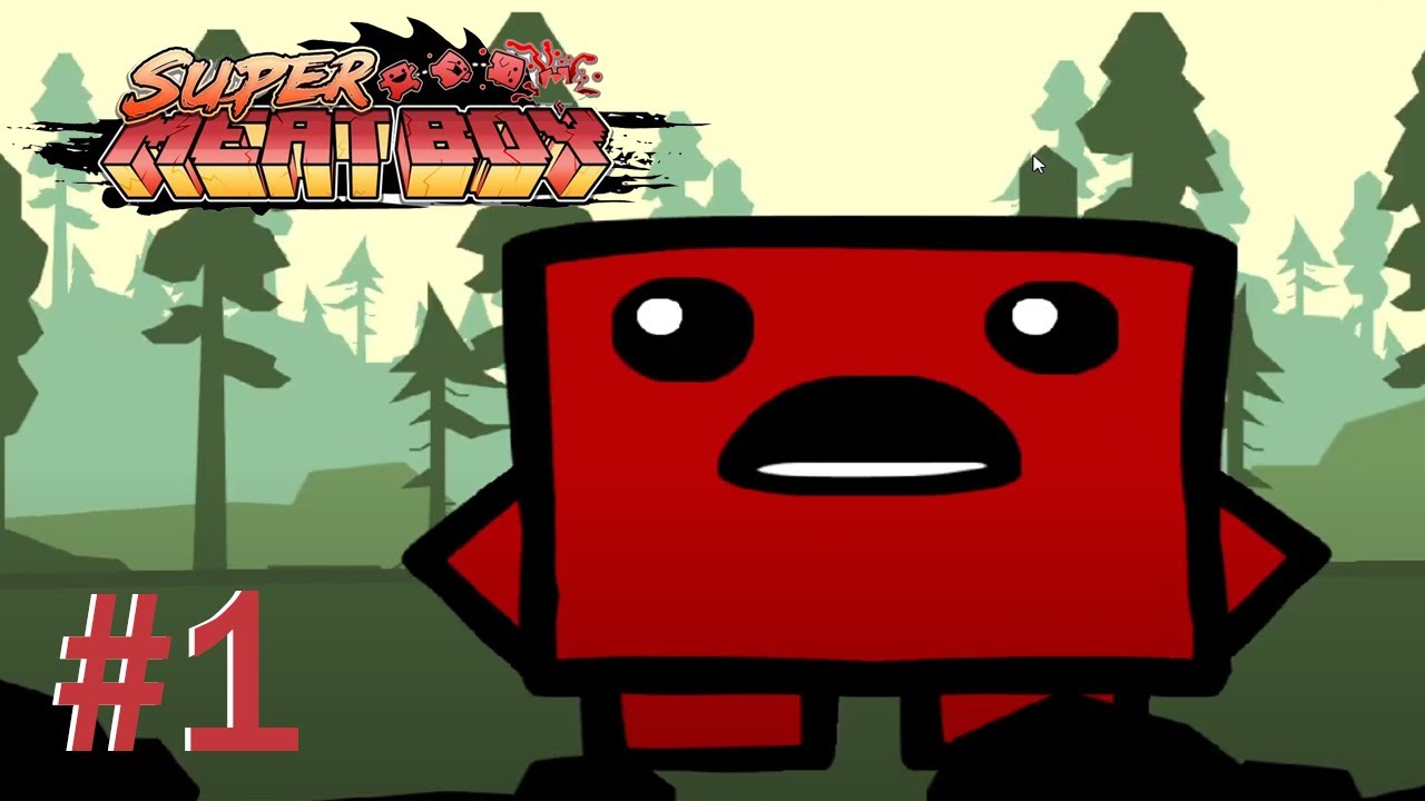 First time playing Super Meat boy #1 - YouTube