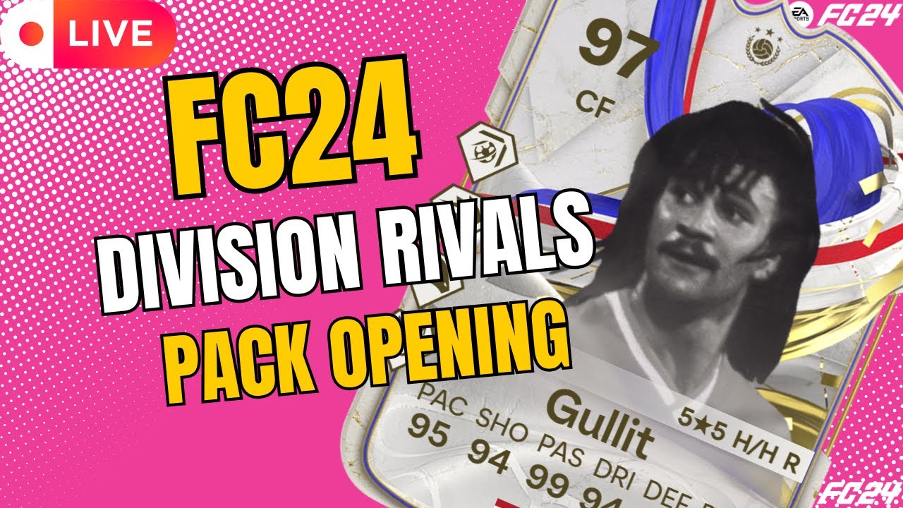 🔴FC24 LIVE Rivals Div.1 and Packs 🎮#fc24 #weekendleague #rivals # ...