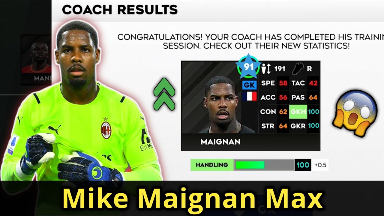 Mike Maignan Maxing In DLS 23 | Dream League Soccer 2023 - YouTube