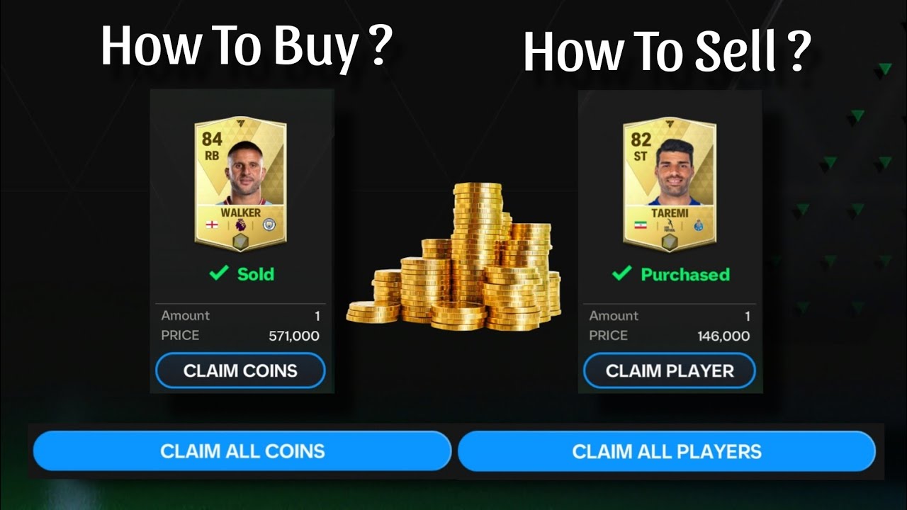 How To Unlock Market ? How To Buy & Sell Players In FC Mobile 24 ...