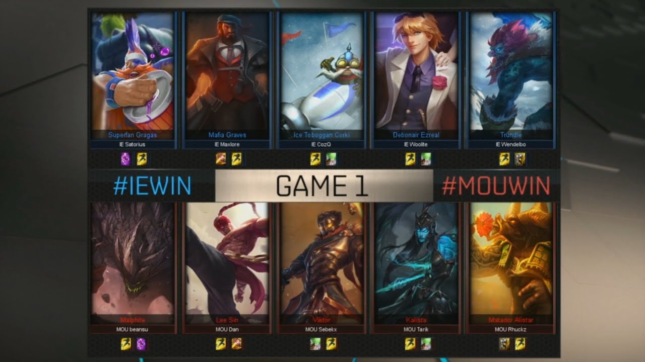 IE vs MOU Highlights - Inspire eSports vs Mousesports Game 1 – 2016 EU ...