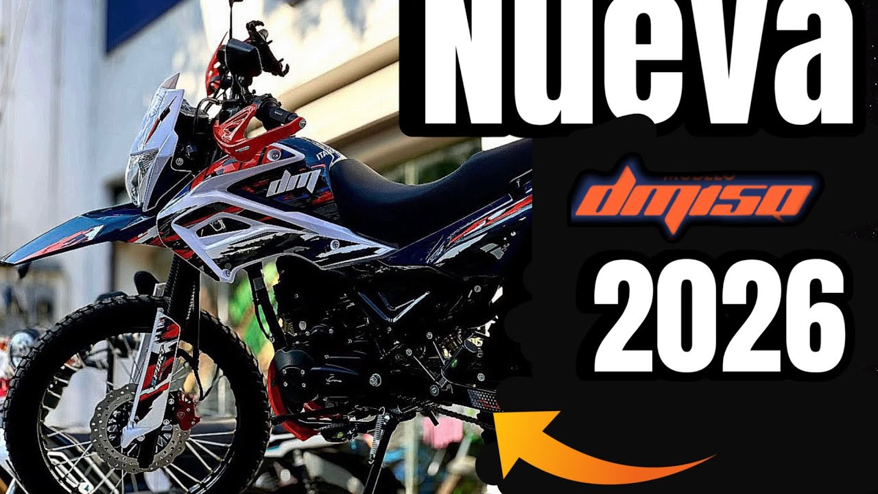 NUEVA DM 150 2026 DE ITALIKA!! ASI SE VE - YouTube
