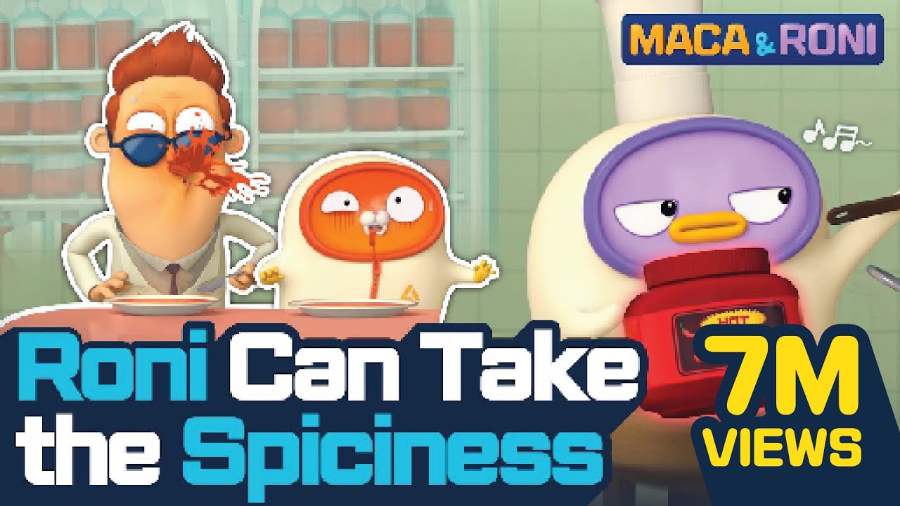 [MACA&RONI] Roni Can Take the Spiciness | Macaandroni Channel - YouTube