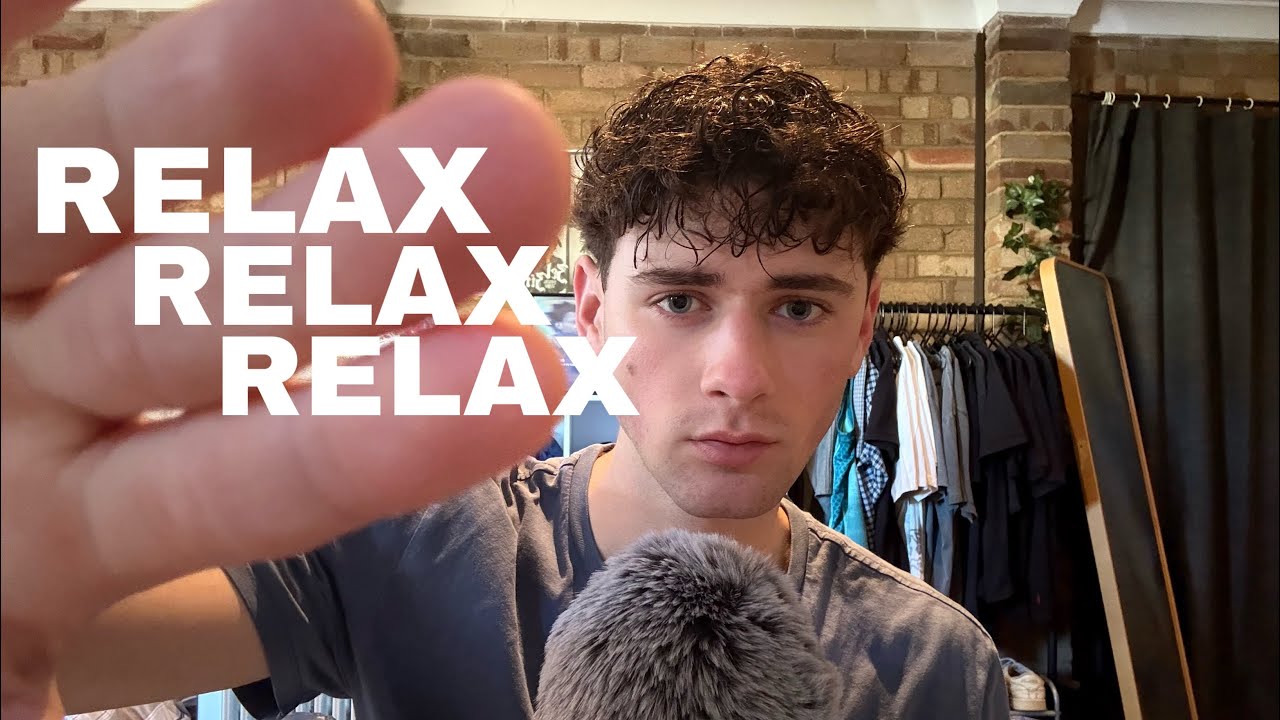 ASMR | Repeating RELAX To Help You Sleep - YouTube
