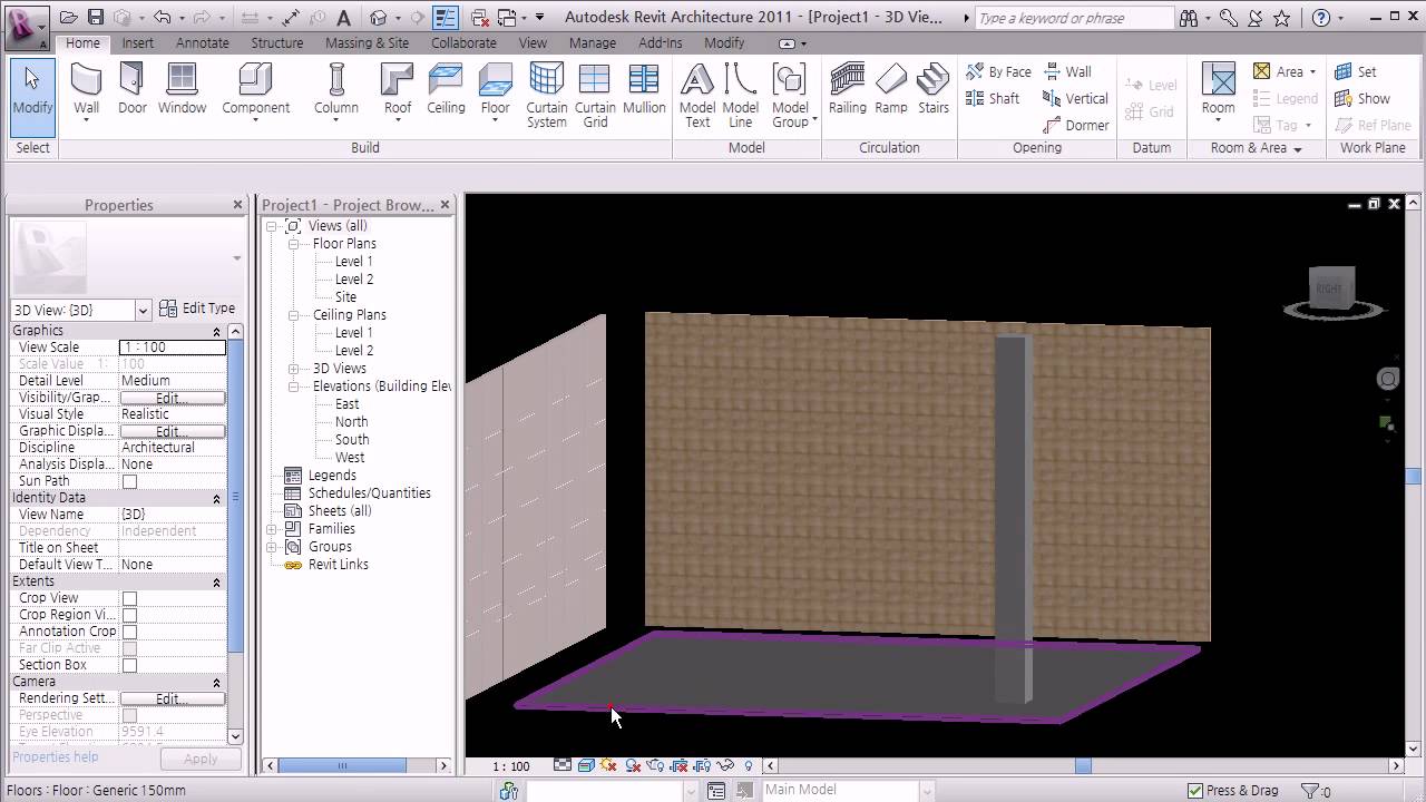 Revit pattern practice - YouTube