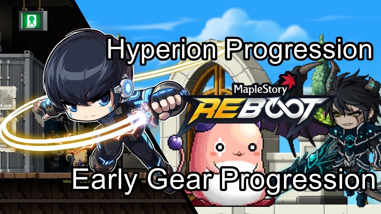 Early Game Gearing in Maplestory (Xenon Progression #2) - YouTube