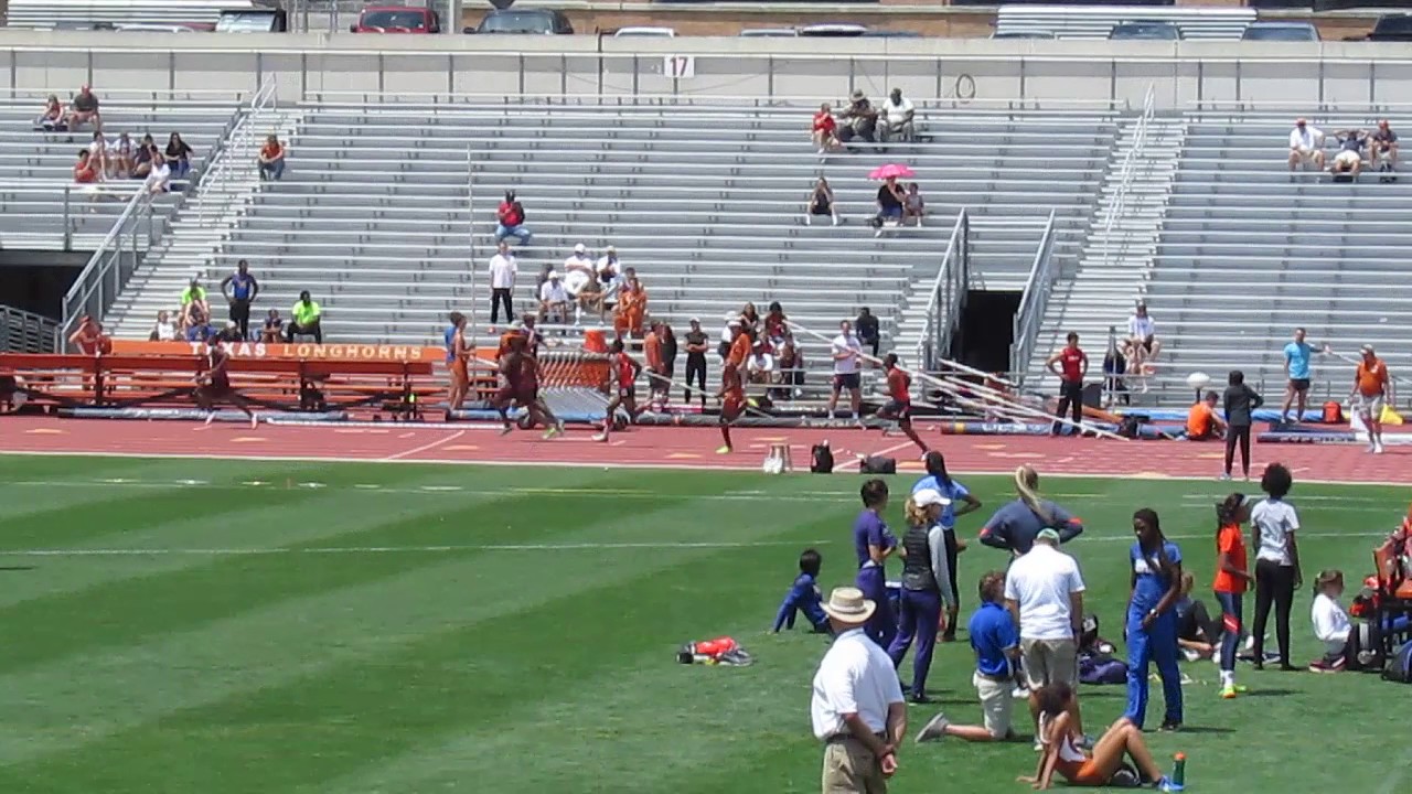 Texas Invitational - Nathan Allen 400M *45.79* - YouTube