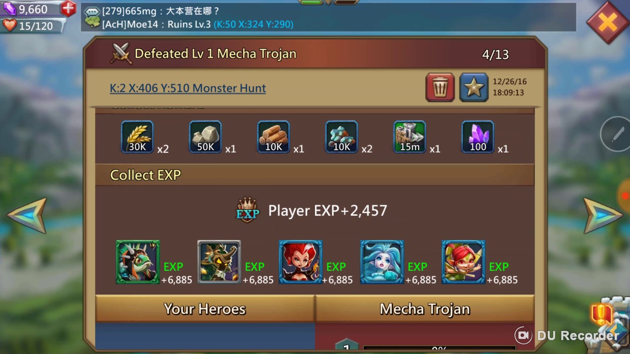 Lords Mobile - Monster Hunt Mecha Trojan - YouTube