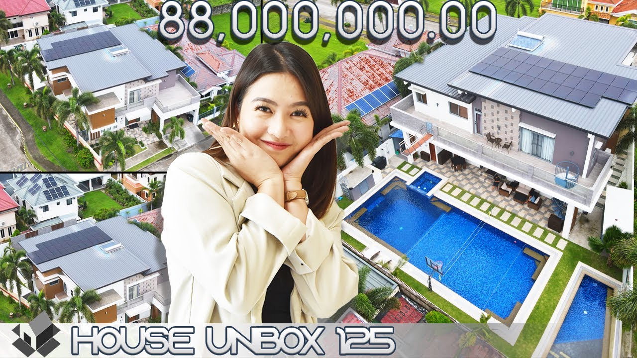 House Tour l Touring $1,500,000.00 Property in Angeles City Pampanga l Unbox Properties - YouTube