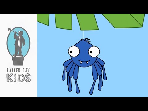 The Little Blue Spider | Animated Scriptures Lesson for Kids - YouTube